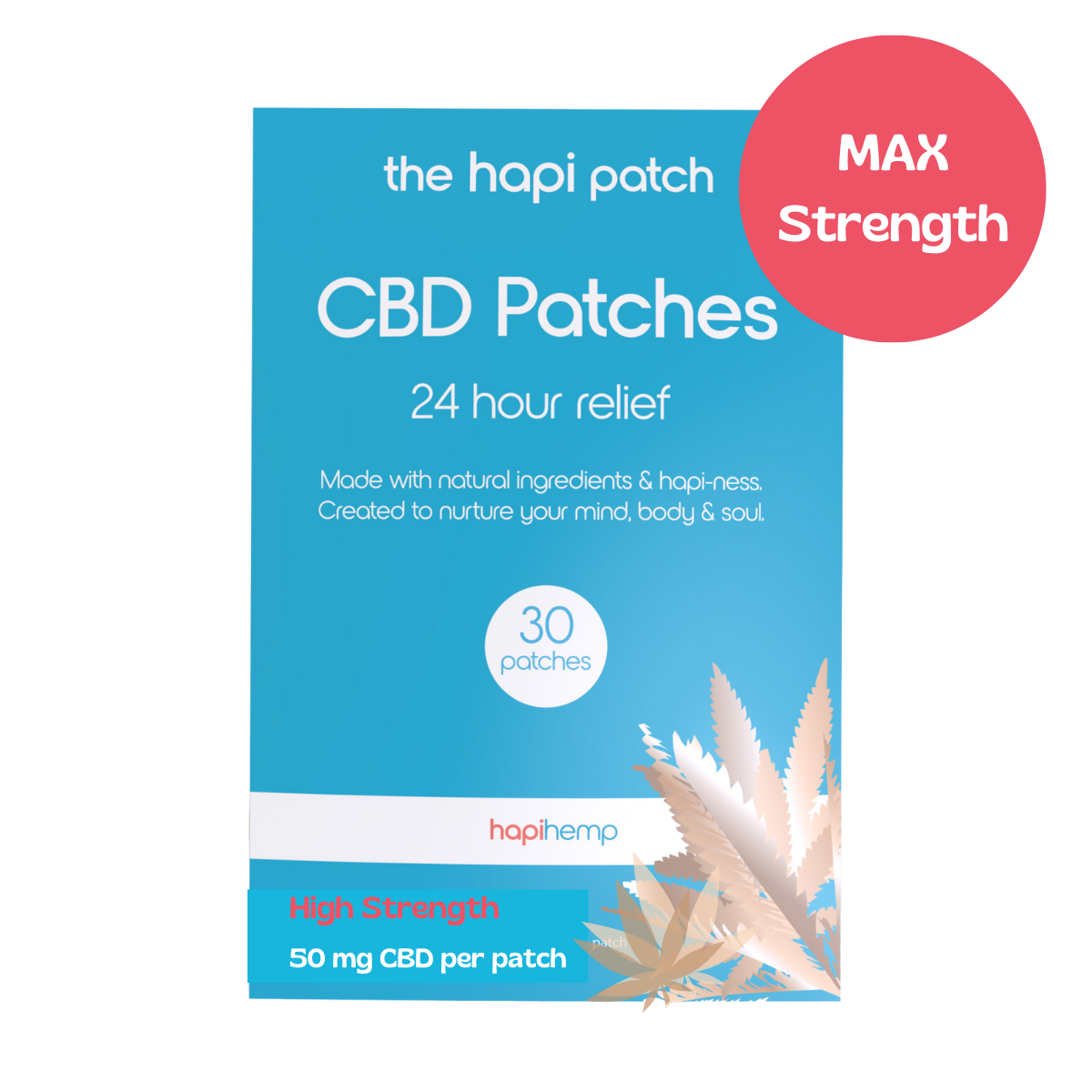 Recover-ease MAX Patch - 30 Patches – HapiPatch