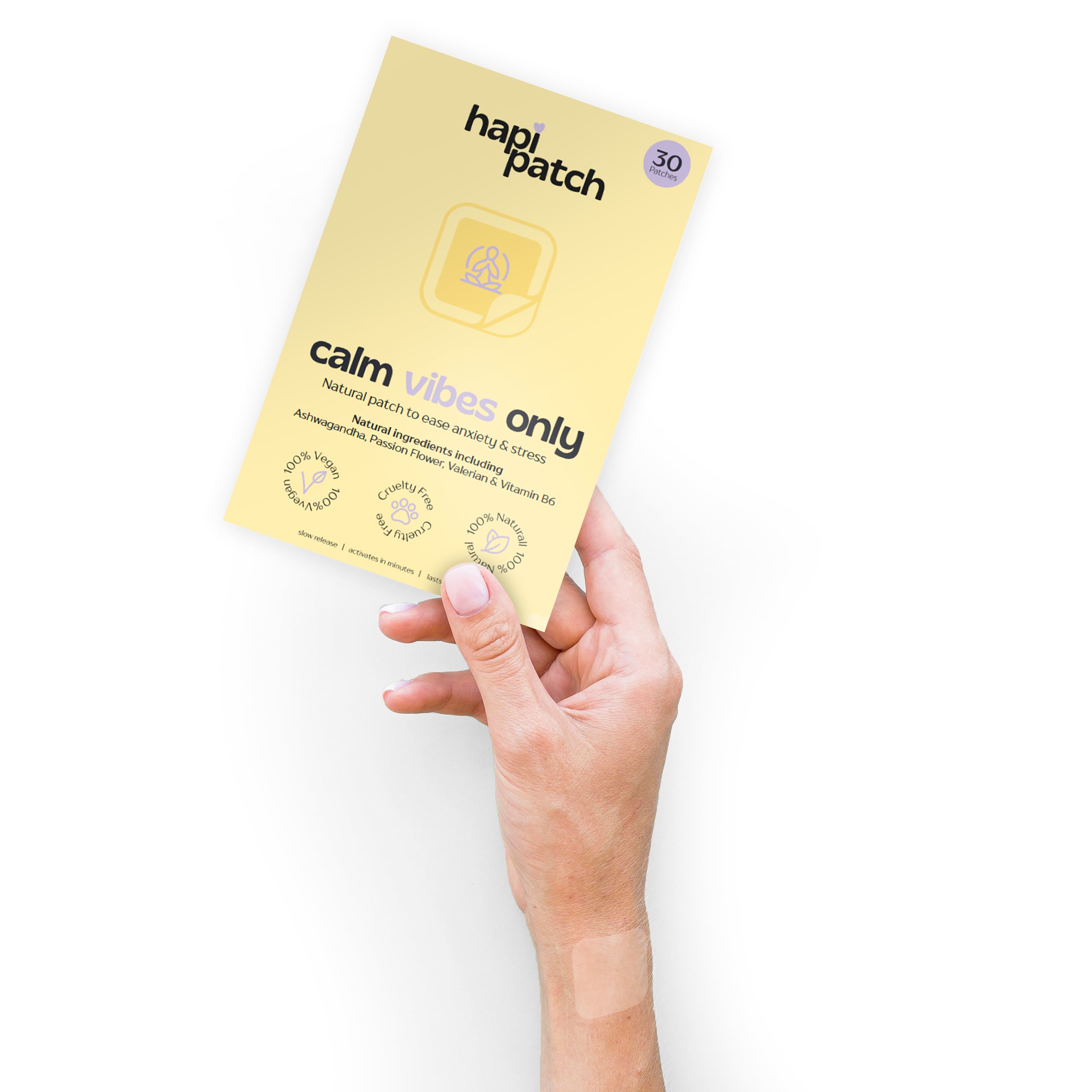 Calm Vibes Only Patches – HapiPatch