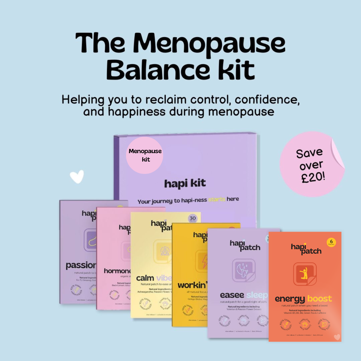 Menopause Balance kit | HapiPatch.com