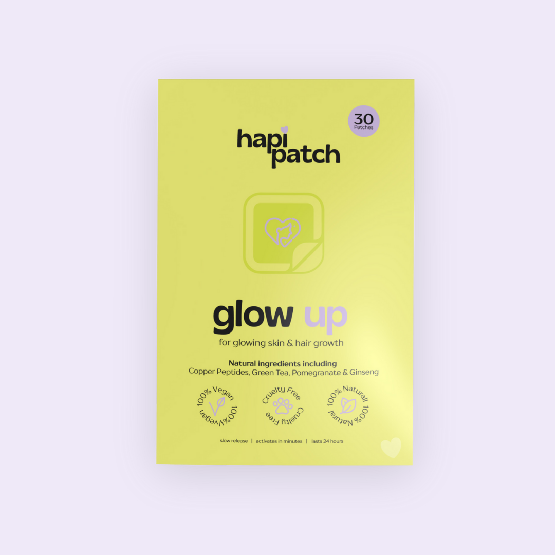 Glow Up Patches, for glowing skin & hair growth - Hapi Patch – HapiPatch