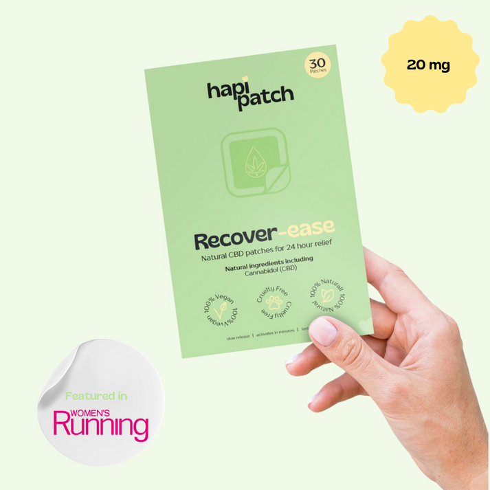 Recover-ease Patch (20mg), natural CBD patches for 24 hour relief ...