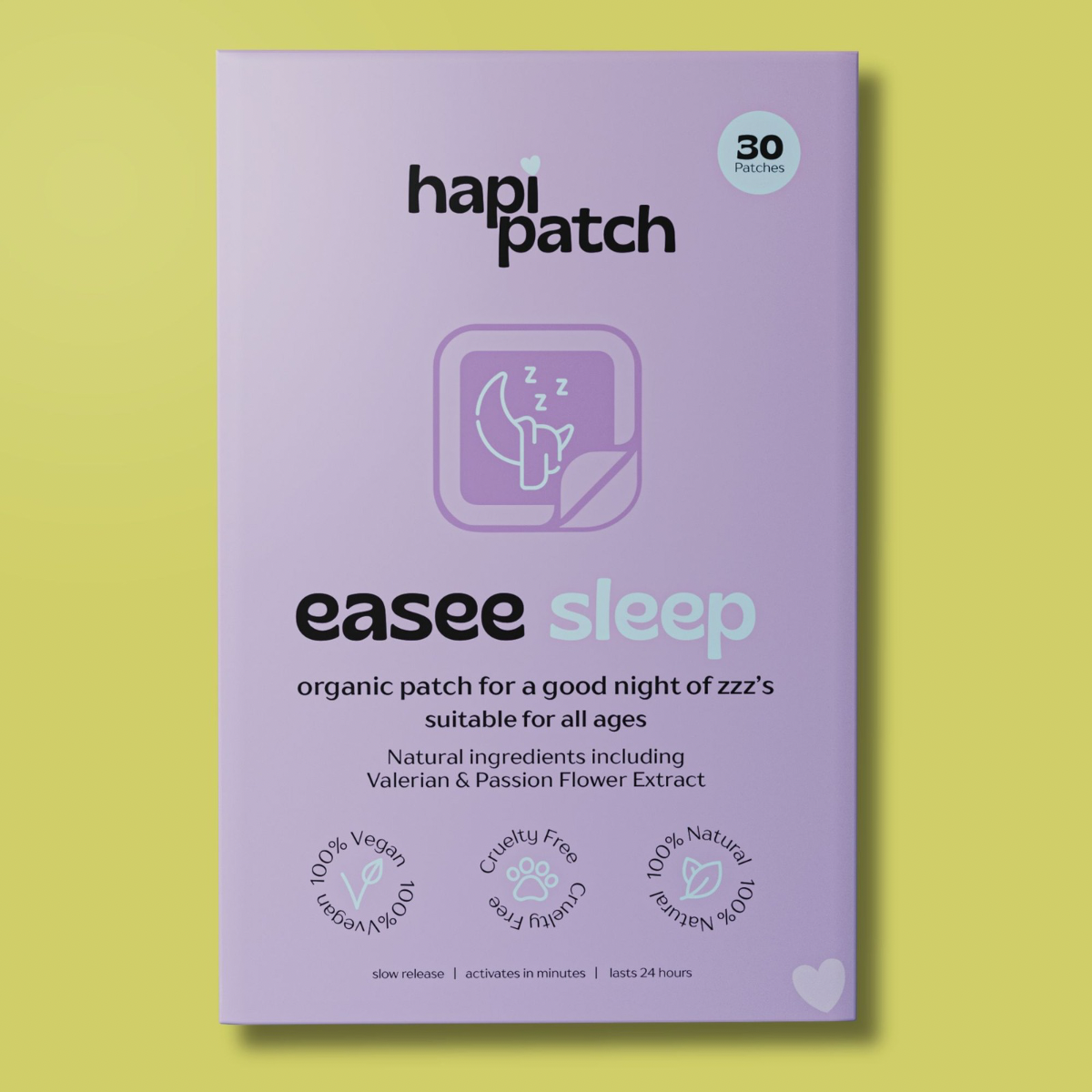 Easee Sleep Patches, natural patch for a good night of zzz's - Hapi ...