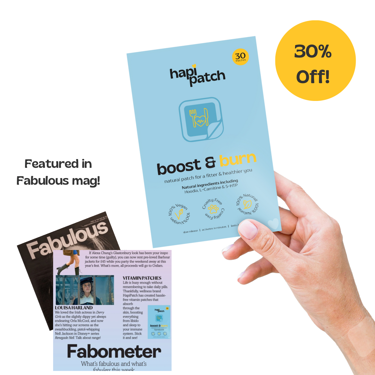 Boost & Burn Weight Management Patches | HapiPatch.com