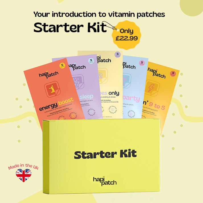 Self Care Starter Kit with Natural Vitamin Patches - hapi patch – HapiPatch