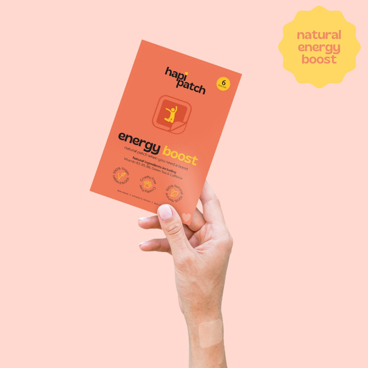 Energy Patches | Energy Vitamin Patches - hapi patch – HapiPatch