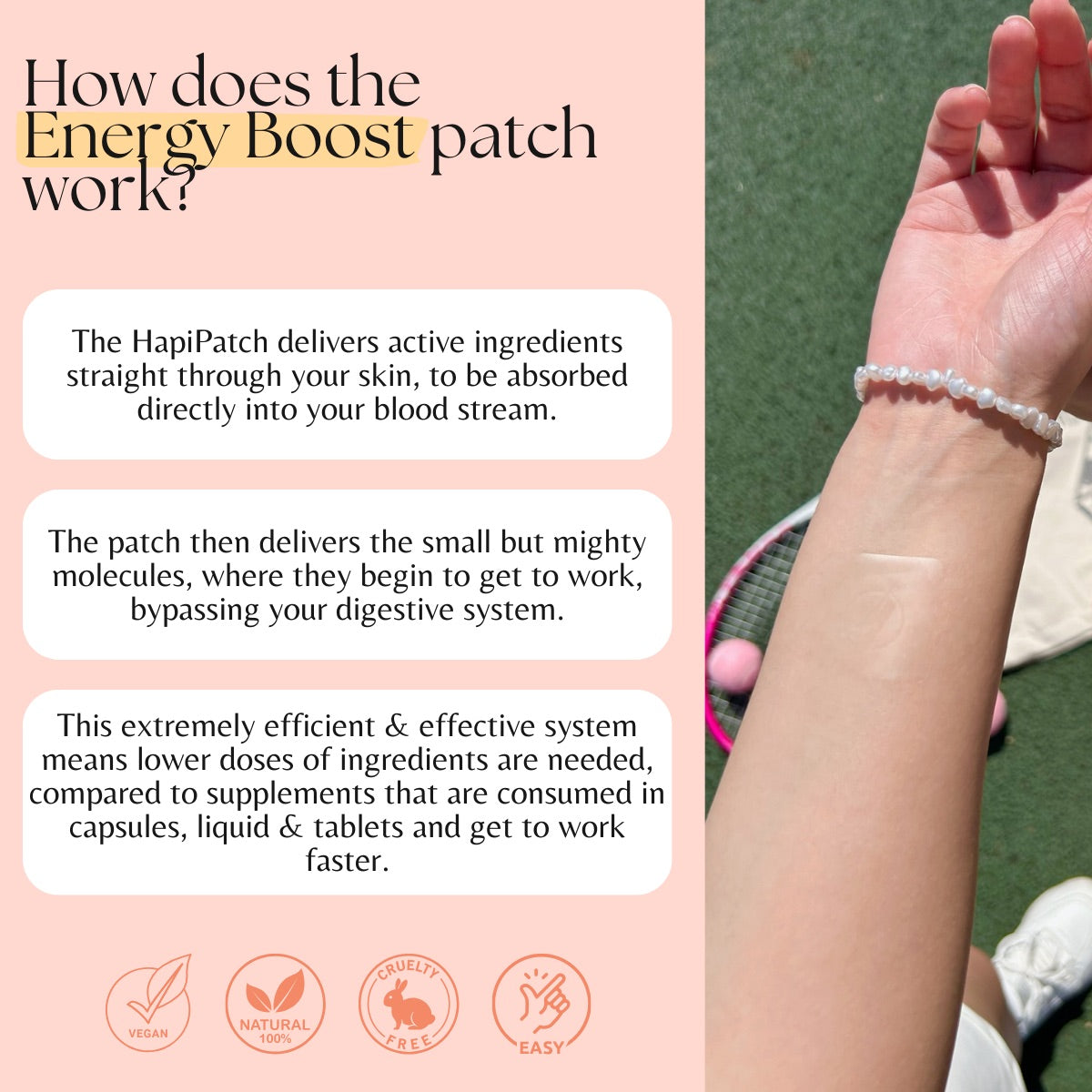 Energy Patches | Energy Vitamin Patches - hapi patch – HapiPatch