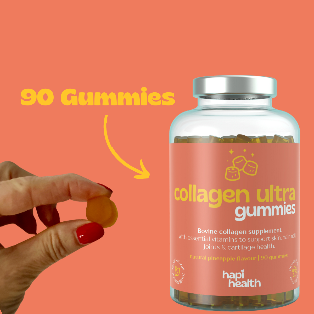 Collagen Ultra Gummies | HapiPatch.com