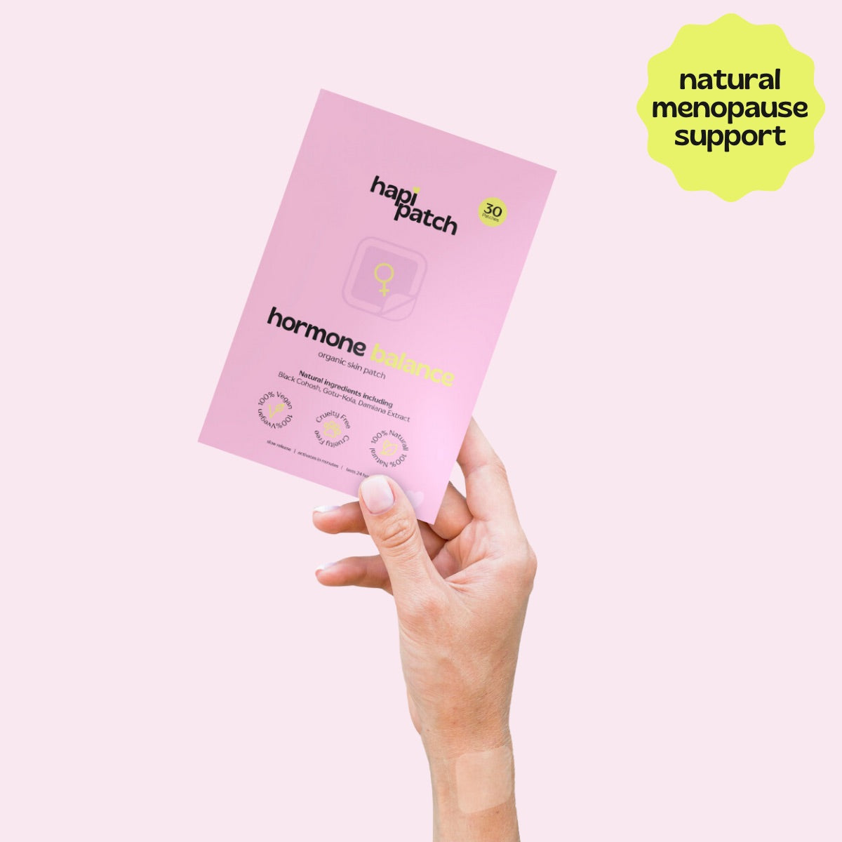 Hormone Balance Patches, organic skin patch - Hapi Patch – HapiPatch