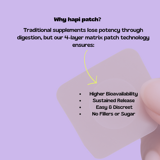 Glow Up Patches, for glowing skin & hair growth - Hapi Patch – HapiPatch